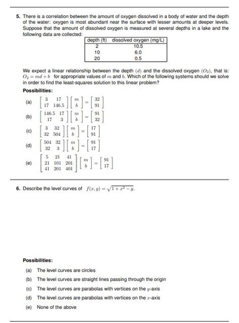Solved 5 There Is A Correlation Between The Amount Of