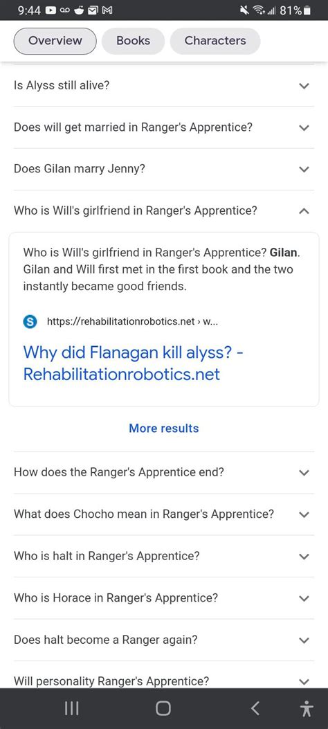 Rangers Apprentice Jenny