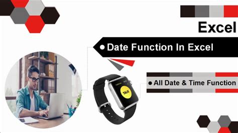 how to use the date function in excel youtube
