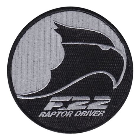 F 22 Raptor Driver Patch Lockheed Martin F 22 Raptor Patches