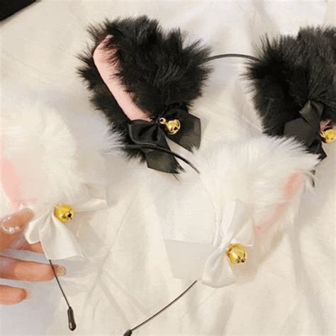 [5color] 방울 고양이 머리띠 코스프레 코스튬 학교 체육대회 이벤트 축제 행사 놀이공원 여성 여자 헤어밴드 생일파티 소품 악세사리 에이블리