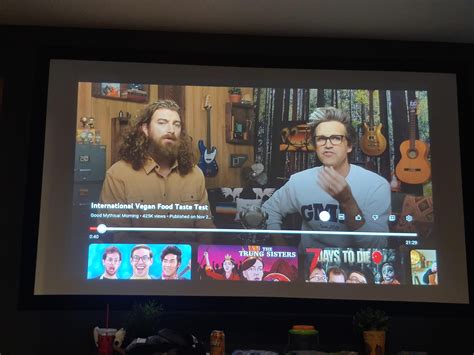 Upgraded Projector Smaller Projection Rprojectors