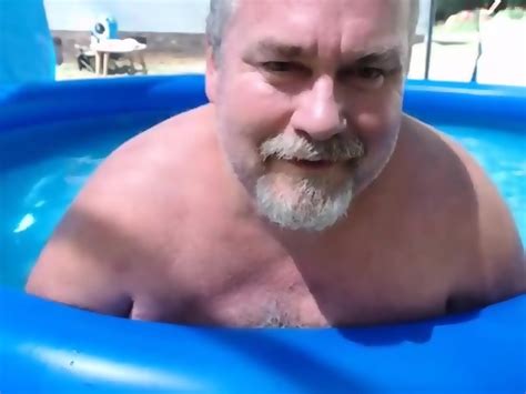 Naked Pool Dad