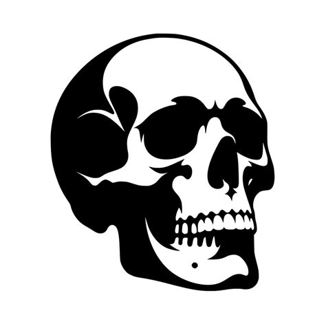 Happy Skull Face Creative Meadow