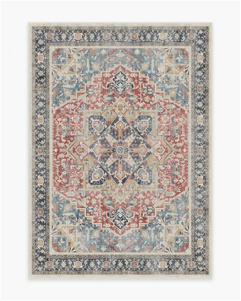Kamran Cayenne Red Rug Ruggable