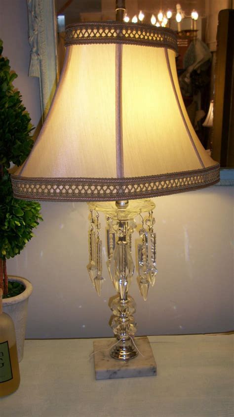 Lamp Shades With Hanging Crystals At Lisette Webb Blog