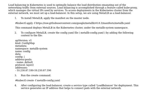 Step 3 Set Up The Kubernetes Load Balancer Oracle In Docker Containers Managed By Kubernetes