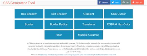 css generator tool