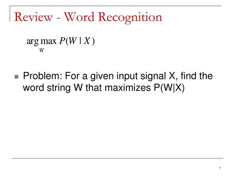 Ppt Word Recognition With Conditional Random Fields Powerpoint