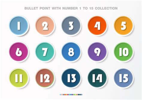 Premium Vector Set 34 Number For Sell