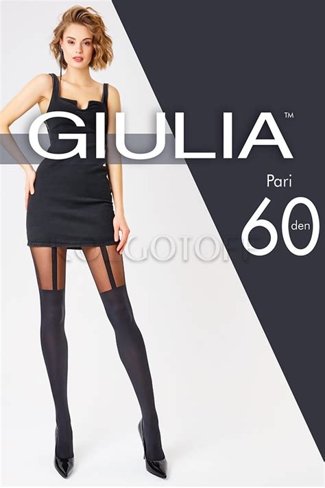 Купить Колготки с имитацией чулок оптом GIULIA Pari 60 model 18