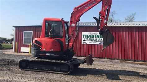 Kubota U45 Mini Excavator Youtube
