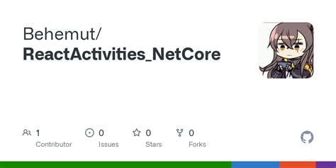 GitHub Behemut ReactActivities NetCore