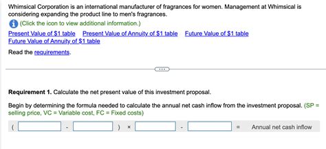 Solved Present Value Of 1present Value Of Annuity Of 100