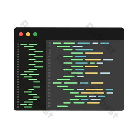 Programming Code Editor Vector Png Images Psd Free Download Pikbest