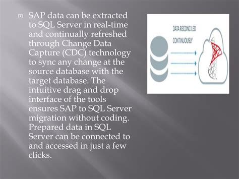 Ppt Migrating Sap Data To Microsoft Sql Server Powerpoint