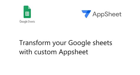 Transform Your Google Sheets With Custom Appsheet By Hseeburrehman Fiverr