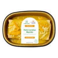 Home Chef Pork Carnitas Burrito Smothered In Red Chile Sauce 11 Oz