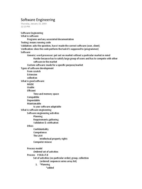 software engineering pdf software testing software