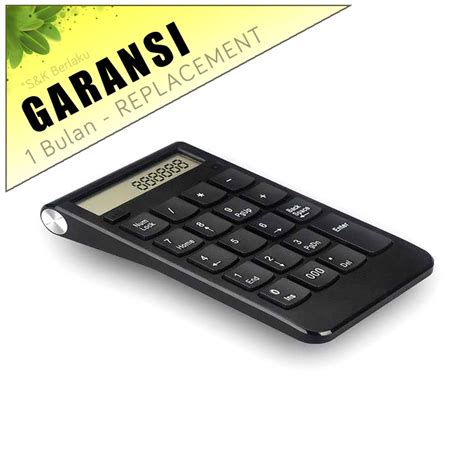 Jual [cod] Numeric Keypad Numpad Wireless 2 4ghz Empuk Pelengkap Keyboard Angka Nomor Komputer