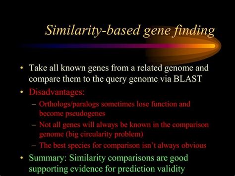 Gene Prediction Method Pdf