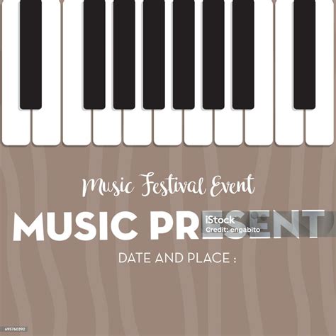 음악 축제 이벤트 배너 브로셔 전단지 날짜와 장소 공간 서식 파일에 대 한 포스터 이벤트 벡터 일러스트 레이 션 기타 현악기에 대한 스톡 벡터 아트 및 기타 이미지 Istock