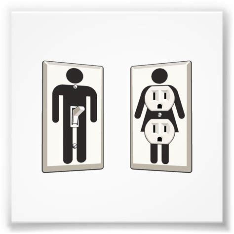 Socket To Me This Male And Female Light Power Switch And Wall Plug Socket Sure Are A Great