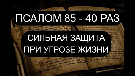 СИЛЬНАЯ ЗАЩИТА ПРИ УГРОЗЕ ЖИЗНИ Youtube