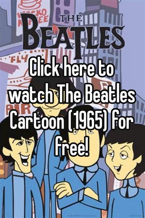 The Beatles Cartoon Free Download Borrow And Streaming Internet