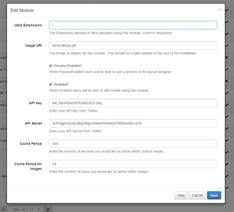 twitter widget needs configuration get help xibo community
