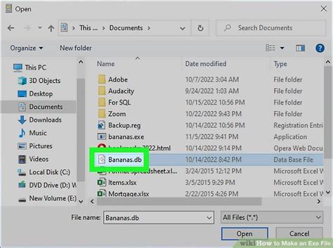 How To Make An Exe File With Pictures WikiHow