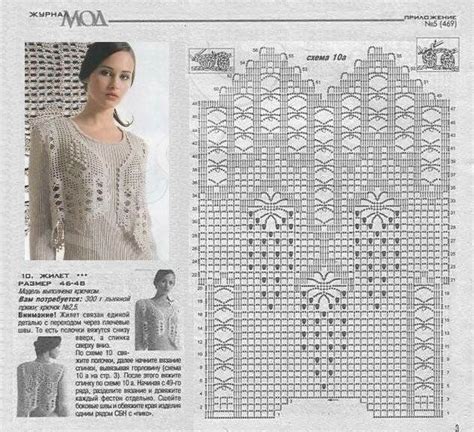Вязание крючком Филейное вязание Жилет шаль кардиган в смешанной технике Обсужден