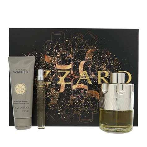 Azzaro Wanted 33 Eau De Toilette Spray By Azzaro T Set For Men