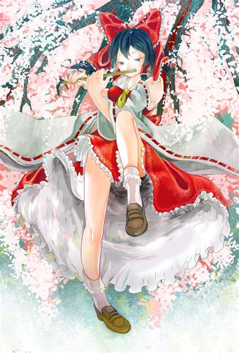 Hakurei Reimu Touhou Drawn By Mgmg Danbooru