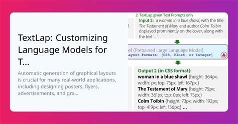 textlap customizing language models for text to layout planning ai