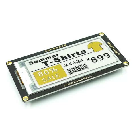 Probots 29inch E Paper E Ink Display Module 296×128 Red For Arduino