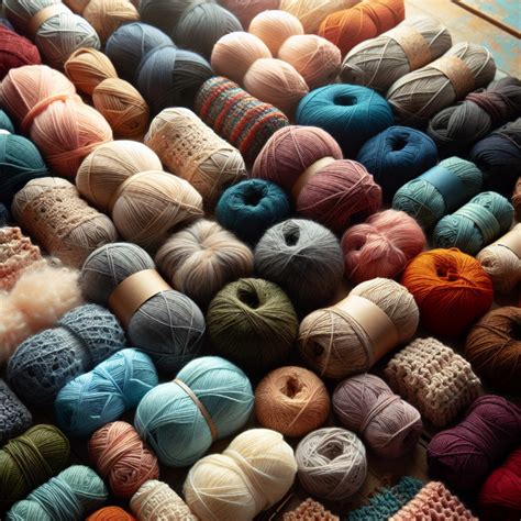 Types Of Crochet Wool