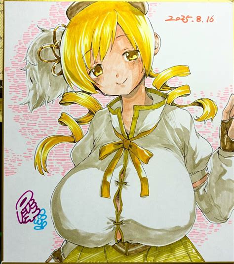 Raino Tomoe Mami Tomoe Mami Magical Girl Mahou Shoujo Madoka Magica Highres 1girl 2025