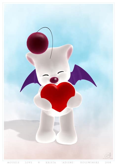 Moogle Love By Adiene