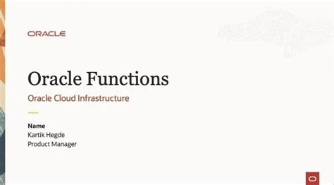 Container Technologies Oracle Developer