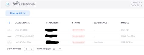 UniFi Network Controlled Devices Disconnected No UniFi Security Gateway Detected Server Fault