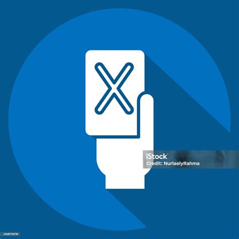 아이콘 레드 카드 축구 기호와 관련이 있습니다 긴 그림자 스타일 심플한 디자인 일러스트레이션 Championship에 대한 스톡 벡터 아트 및 기타 이미지 Istock