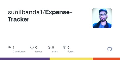 Github Sunilbanda1expense Tracker