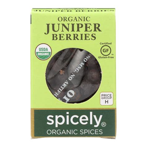 Spicely Juniper Berries 6ct Sage For Food Distributors Walmart