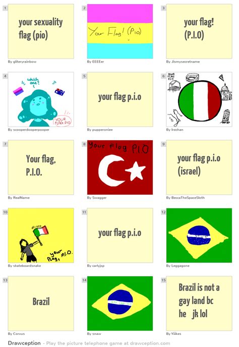 Your Sexuality Flag Pio Drawception