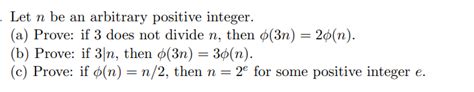 solved let n be an arbitrary positive integer a prove