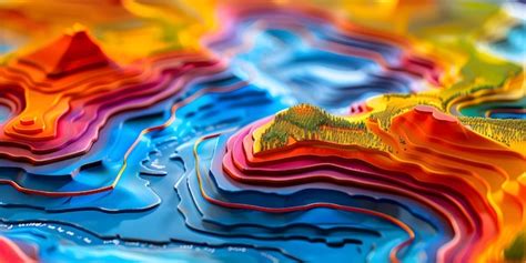 Premium Photo Interpreting The Skillful Cartography Of A Topographic