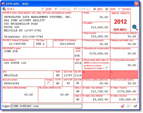 1099 K Software To Create Print E File Irs Form 1099 K Artofit