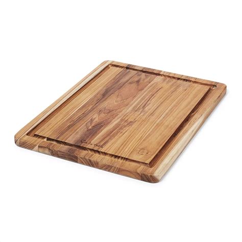 Sur La Table Reversible Teak Carving Board Sur La Table