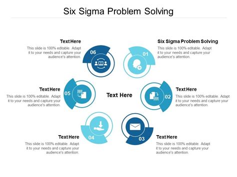 Six Sigma Problem Solving Ppt Powerpoint Presentation Visual Aids Professional Cpb